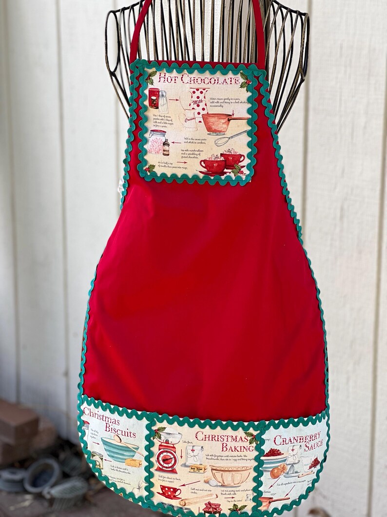 Apron, Childrens Christmas Hot Chocolate .size-large - Etsy