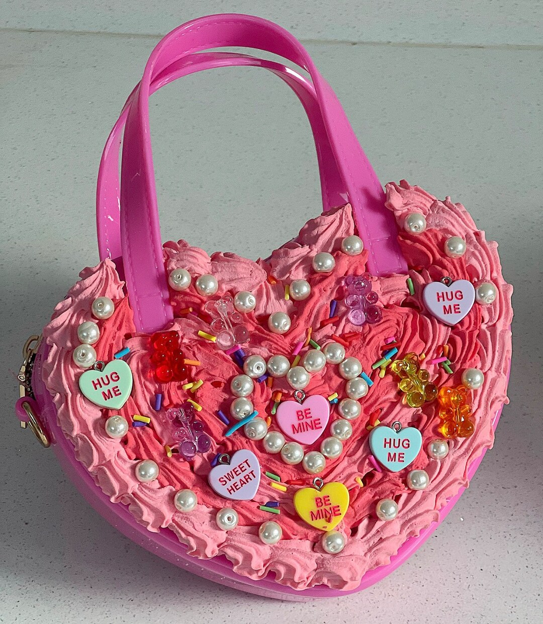 Fake Cake Love Heart Bag - Etsy