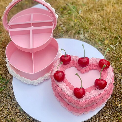 Cherry Fake Cake Vintage Jewellery Boxes - Etsy