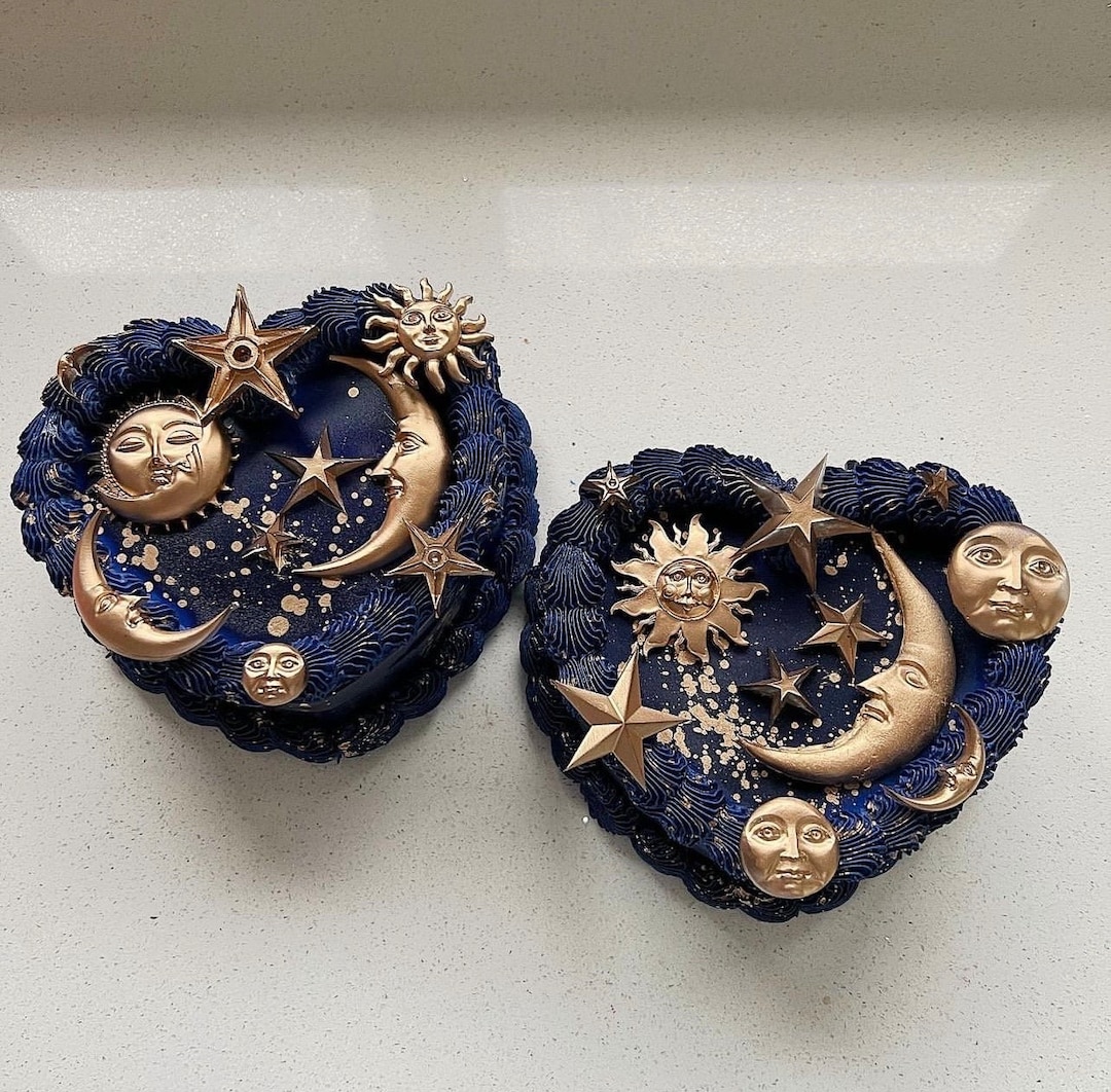 Stars & Moon Fake Cake Jewellery Box - Etsy