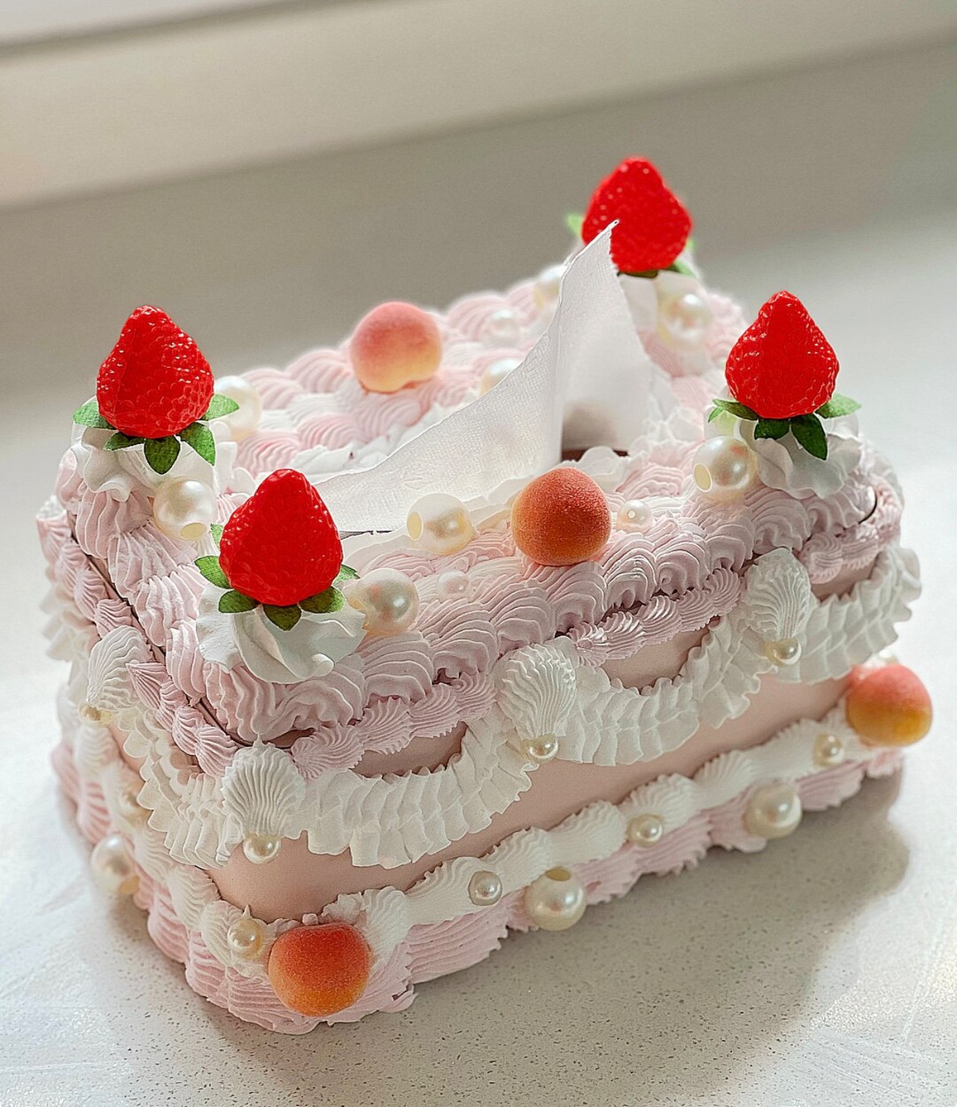 Fake Cake Tissue Box - Etsy