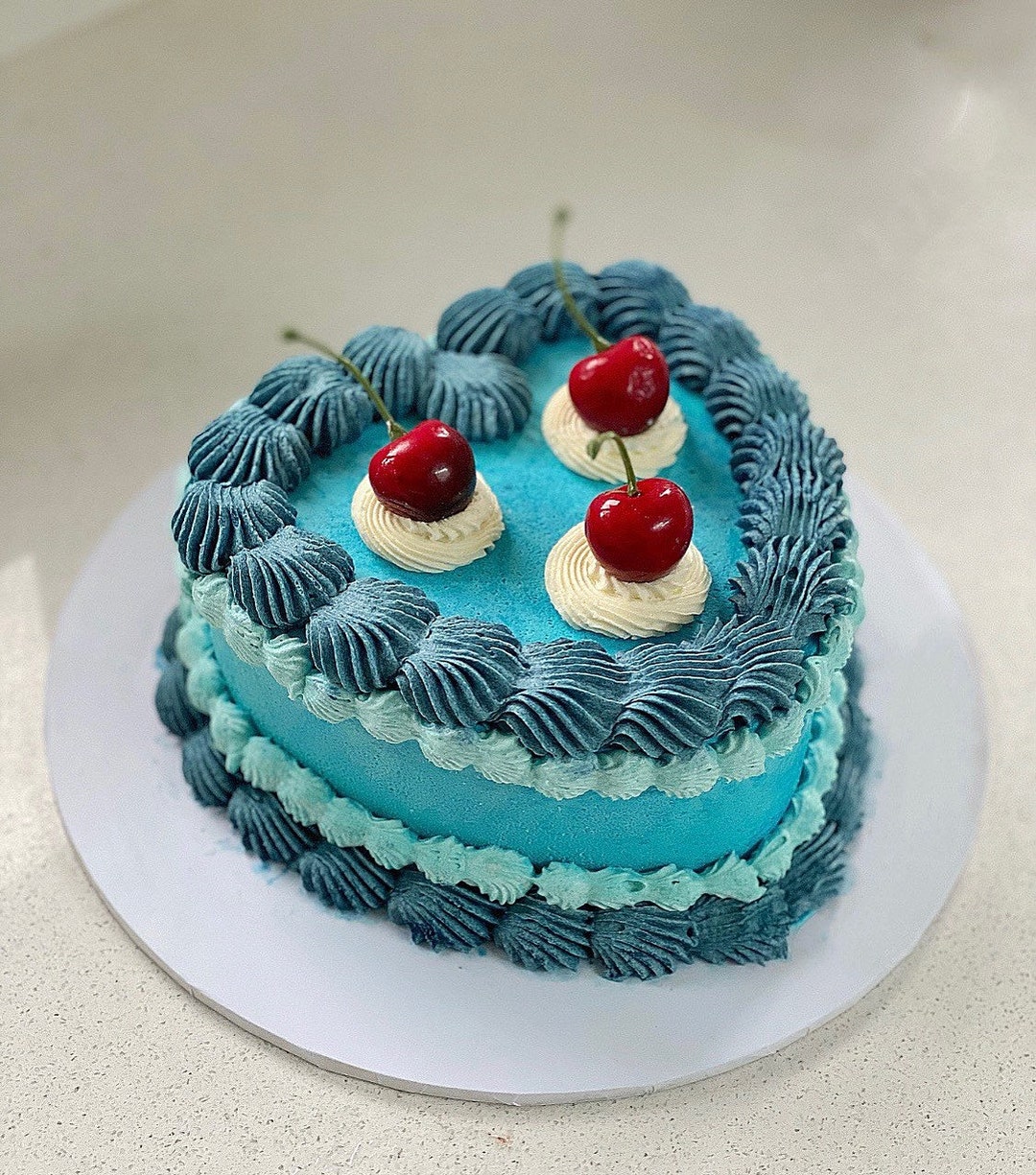 Heart Vintage Fake Cake - Etsy