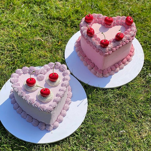 Heart Shaped Fake Cake - Etsy