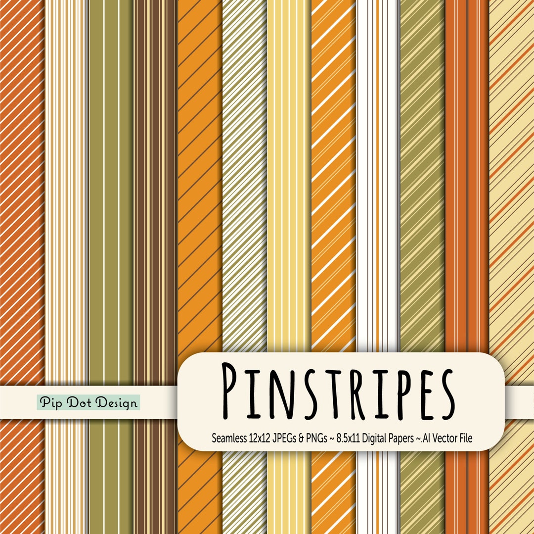 Seamless Pinstripe Digital Papers, Patterns and Vectors - "pinstripes ...
