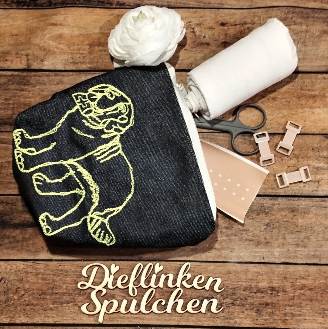 Embroidery File Scribble Contour St. Bernard - Etsy