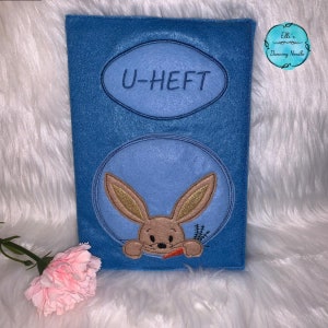 Stickdatei U Heft Einband aus Filz oder Kunstleder - Etsy.de