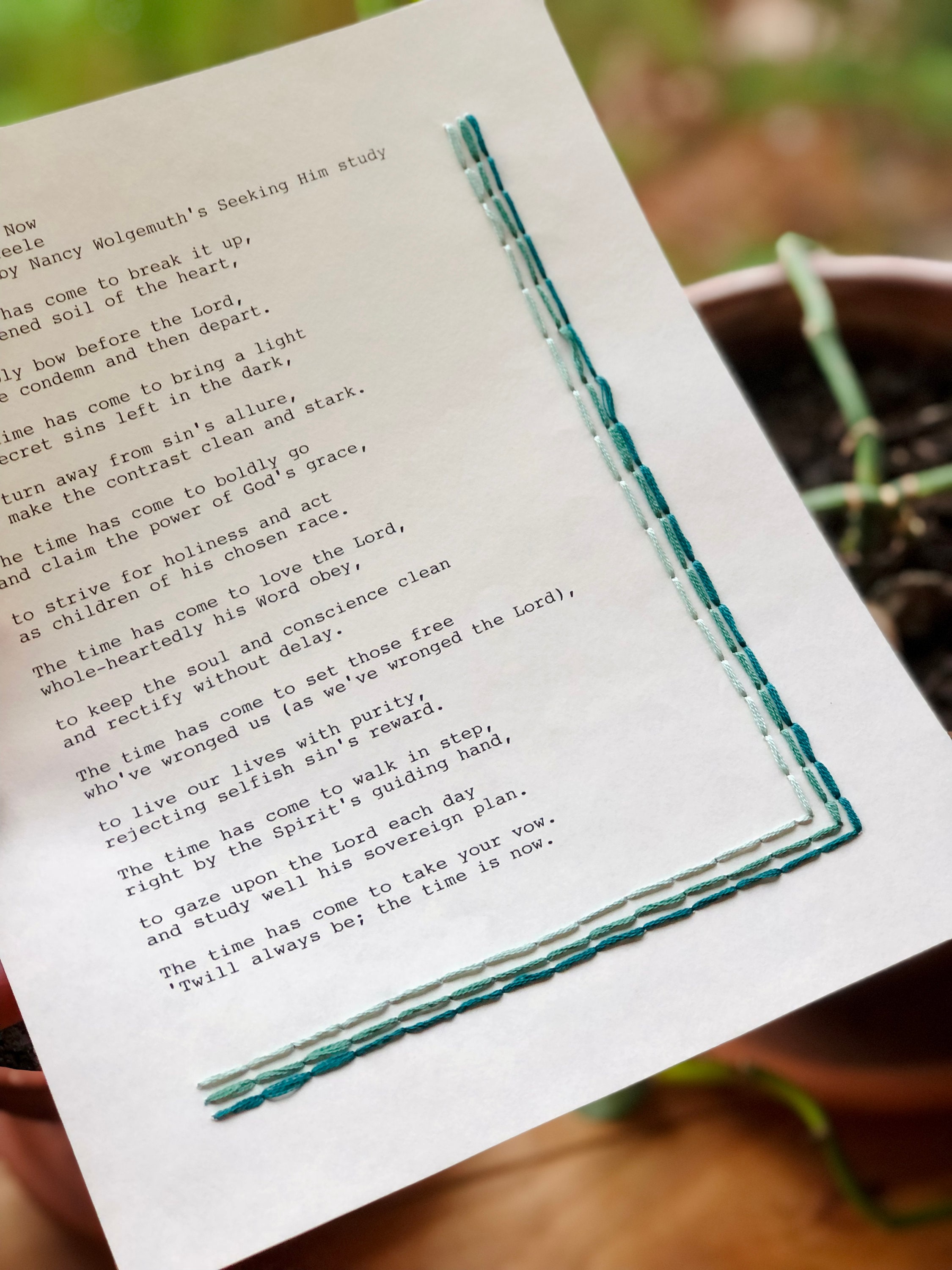 Poem on Repentance - Etsy