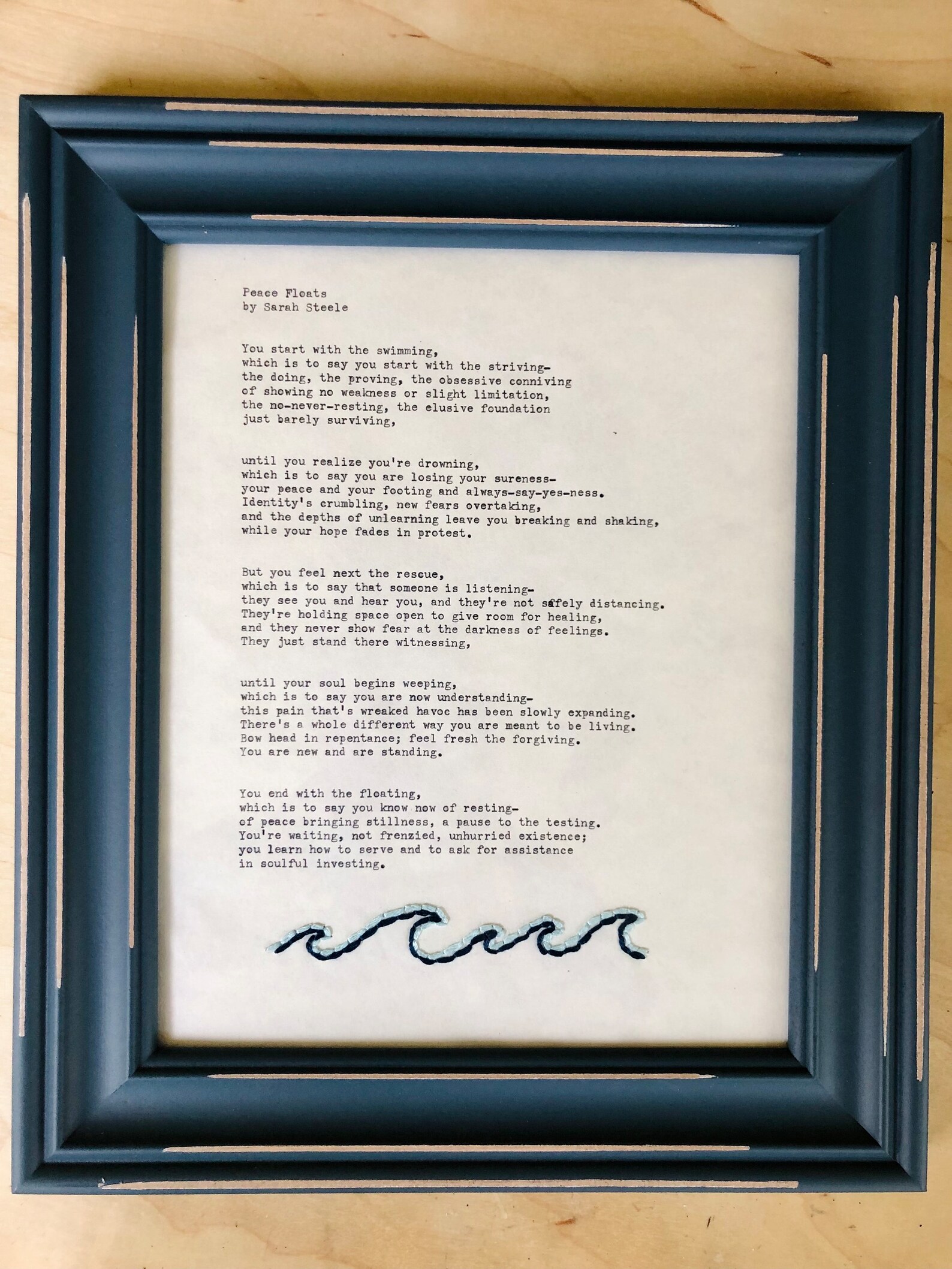 Peace Floats: Original Poem About the Process of Losing and Finding ...