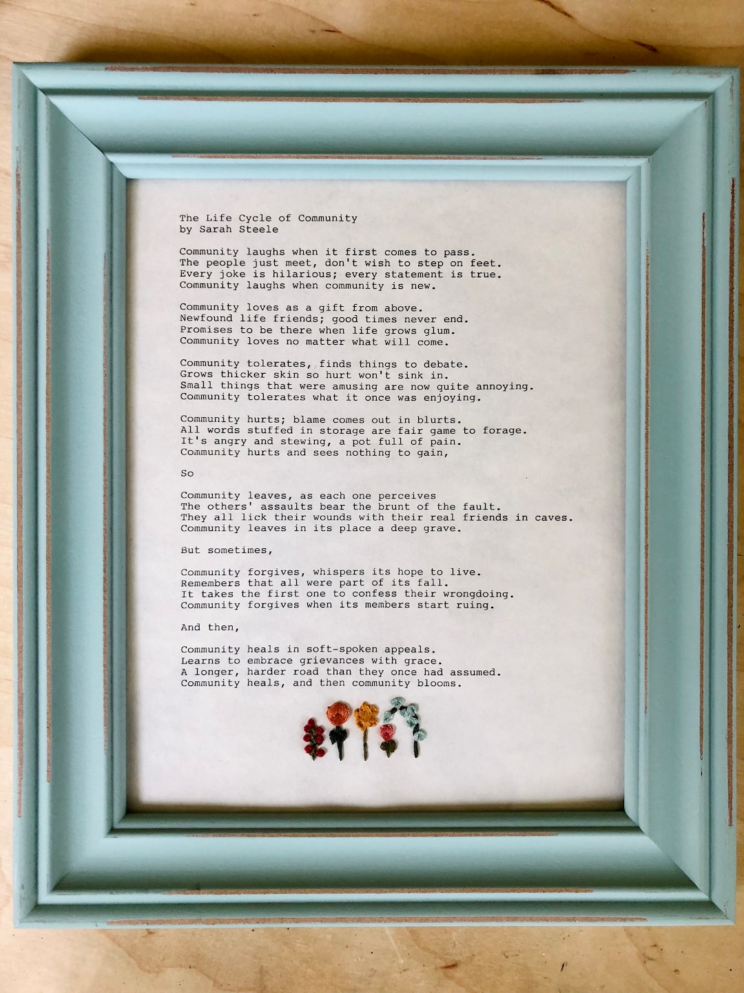 The Life Cycle of Community: Original Poem About the Stages a Community ...