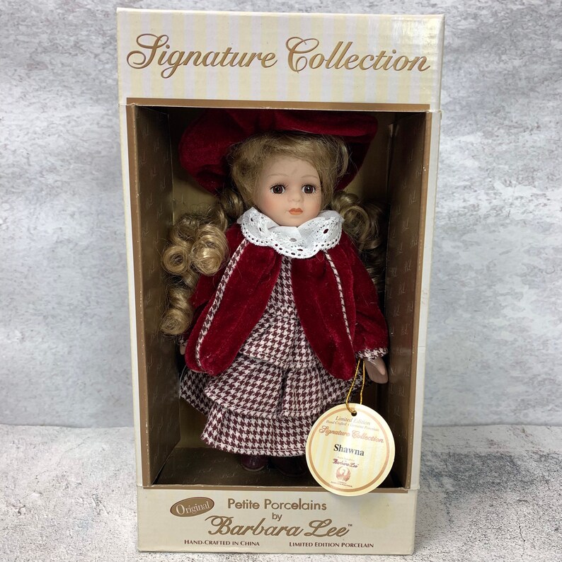 Petite Porcelains shawna Doll Original by Barbra Lee Signature ...