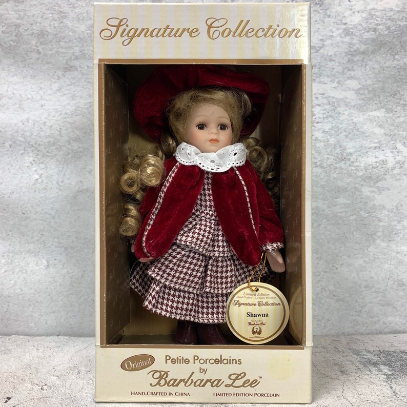 Petite Porcelains shawna Doll Original by Barbra Lee Signature ...