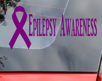 Epilepsy Awareness Car Decal - Etsy