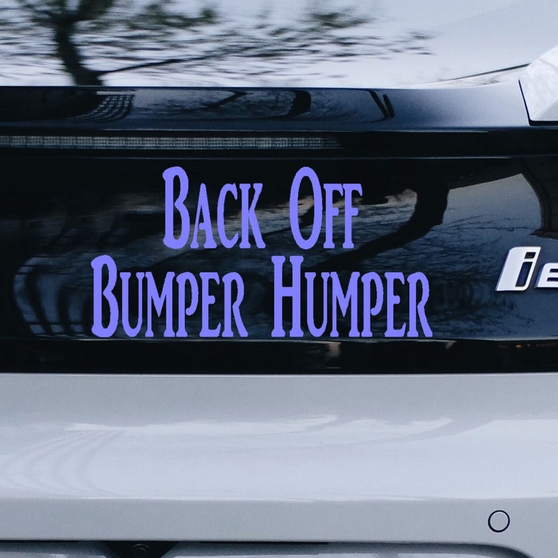 Bumper Humper Decal - Etsy