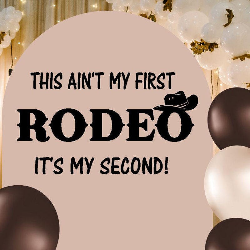 This is My First Rodeo - Etsy