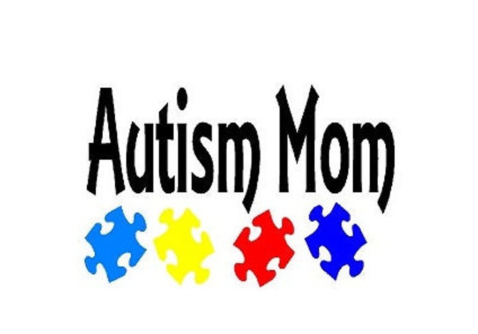 Autism Mom Vinyl Car Decal Autism Decals ASD Decals Autism | Etsy