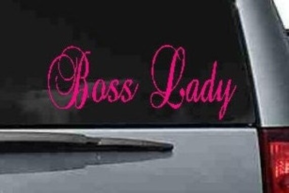 Bumper Stickers Girl Boss Vinyl Car Decal Paper Stickers, Labels & Tags ...