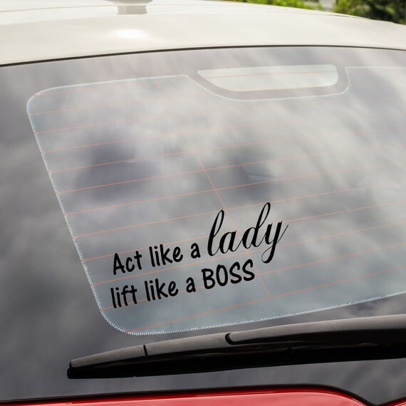 Act Like A Lady Lift Like A Boss