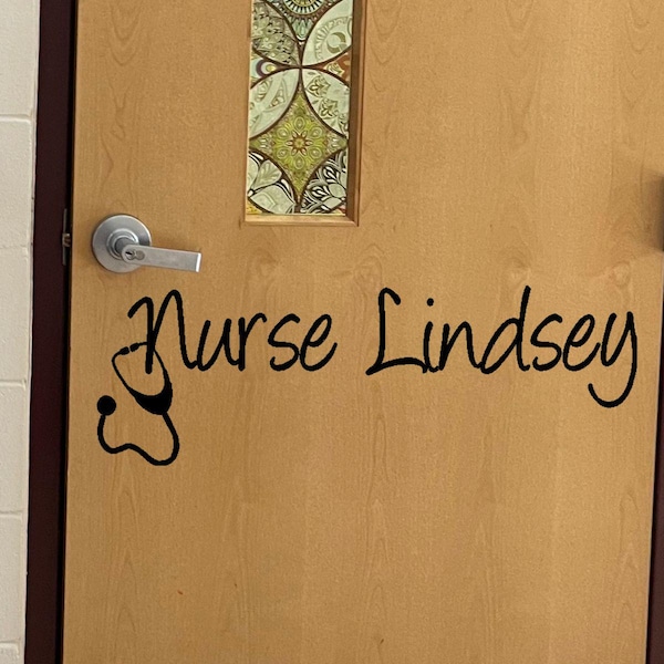 Nurse Vinyl Decal - Etsy