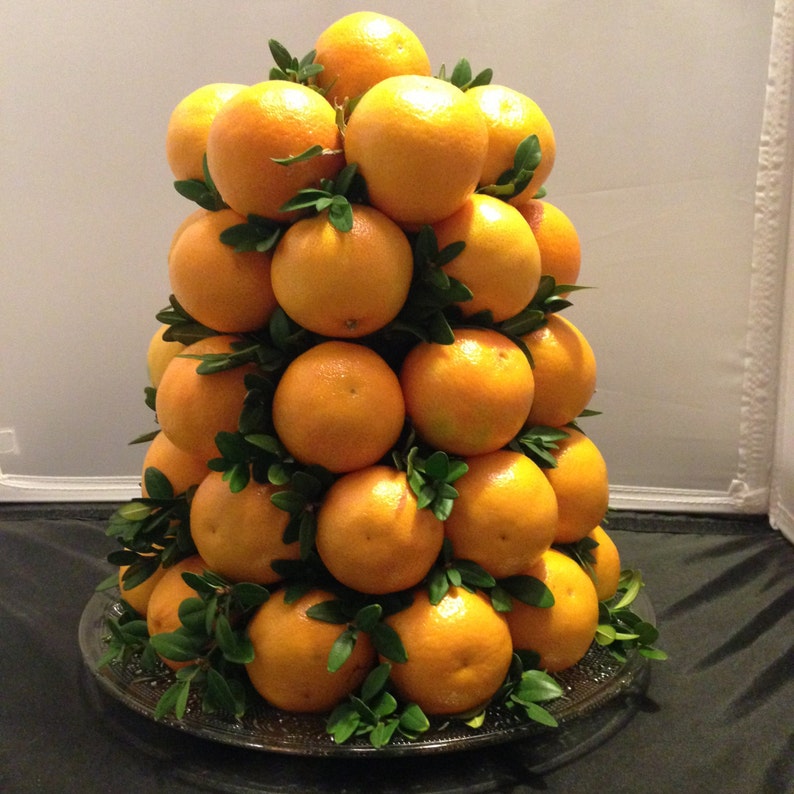 Apple Cone Colonial Williamsburg Tree Base for Fresh Fruit | Etsy