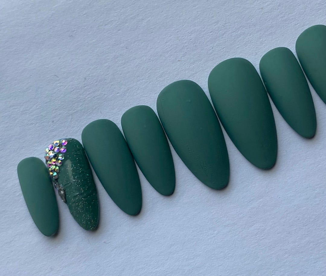 Matte Collection: Aruba Handmade Press on Nails - Etsy