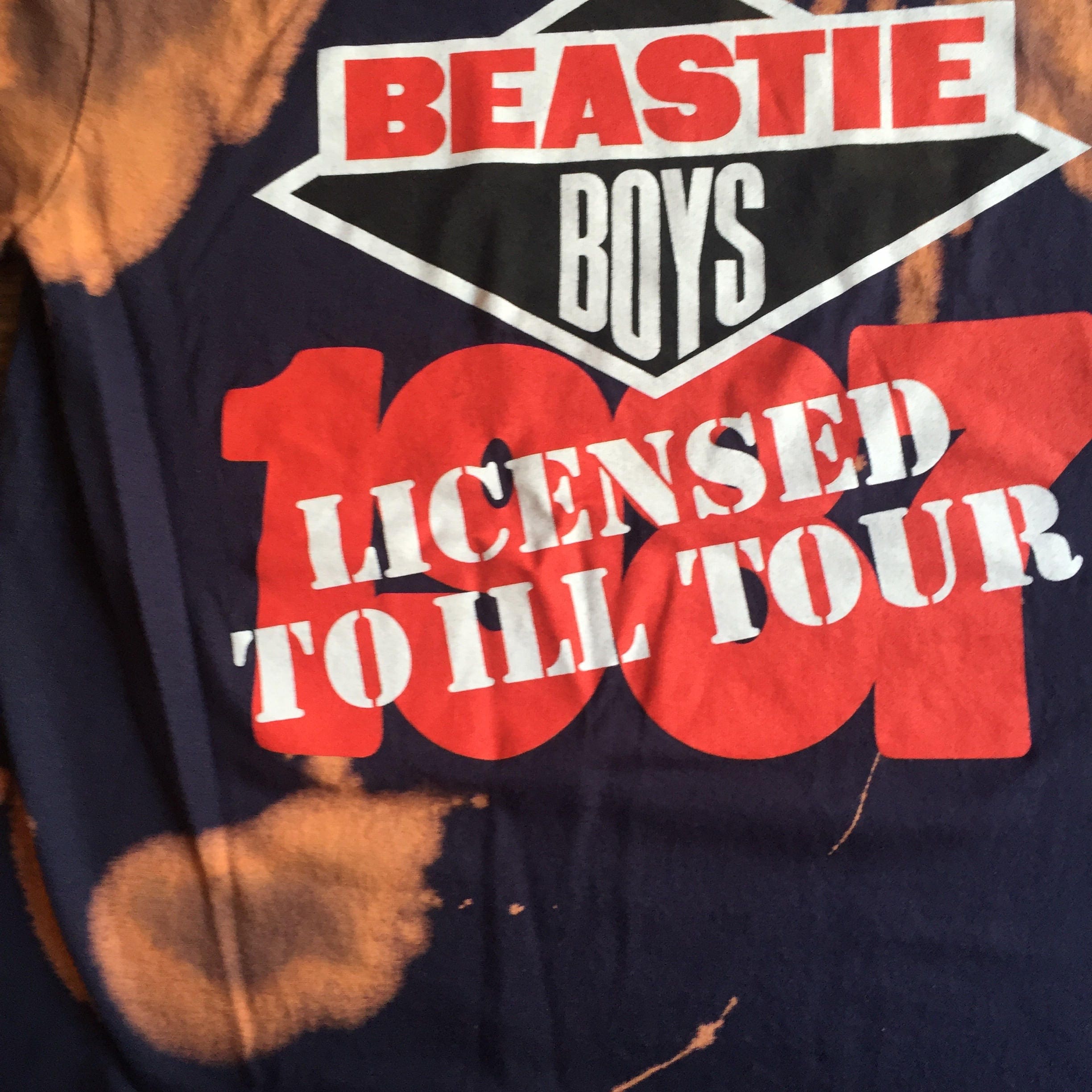 Beastie Boys License To Ill tour acid washed one of a kind Beastie Boys License To Ill tour acid washed one of a kind