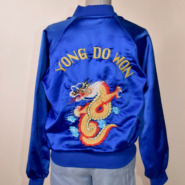 Mens Embroidered Dragon Jacket - Etsy