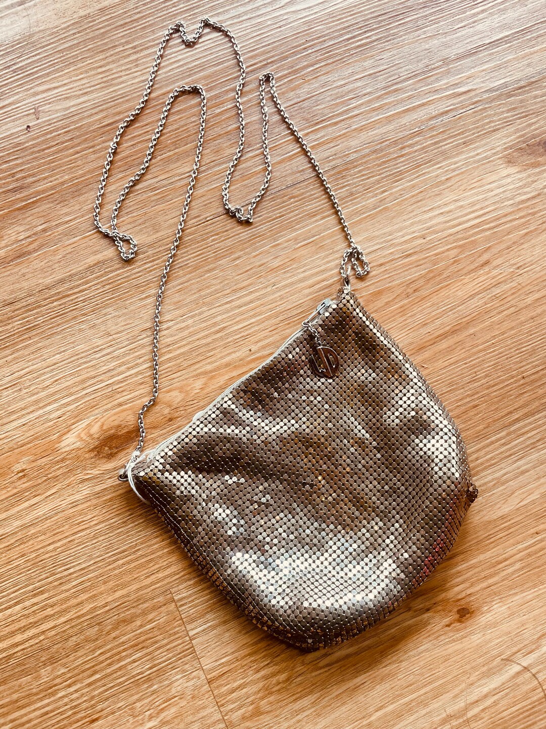 Antique Art Deco Style Mesh Silver / Chainmail Pouch Purse - Etsy