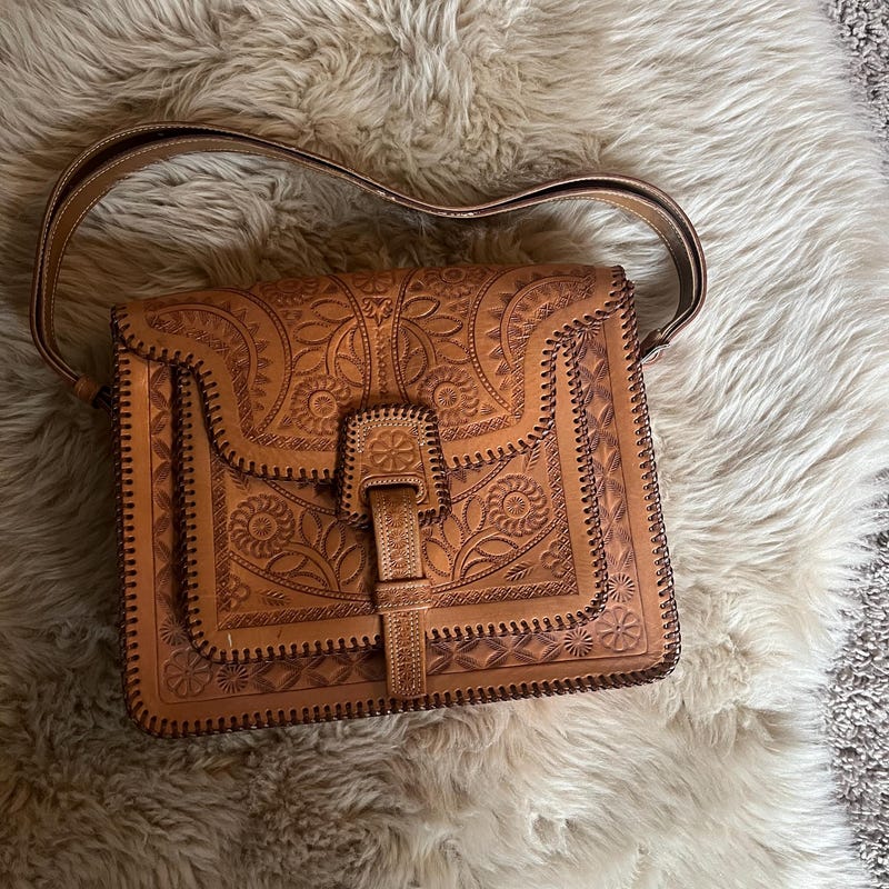 Hand Tooled Purse - Etsy