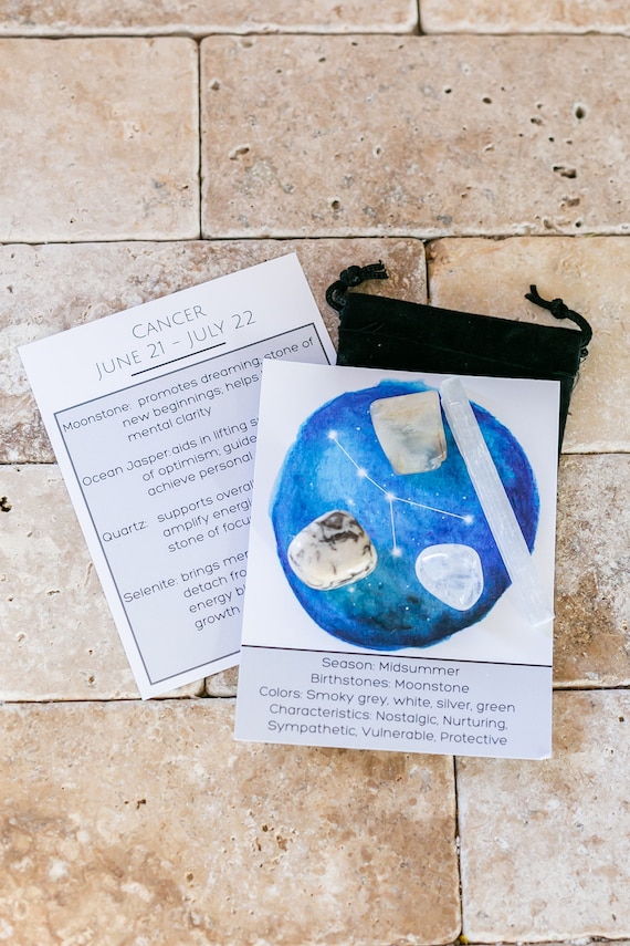 Cancer Stone Collection | Etsy