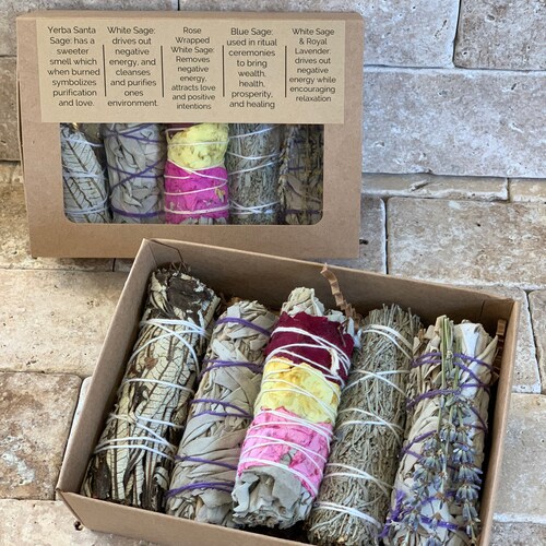 Floral Sage Gift Box - Etsy