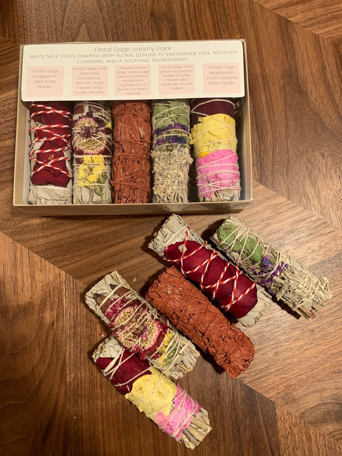 Floral Sage Gift Box - Etsy