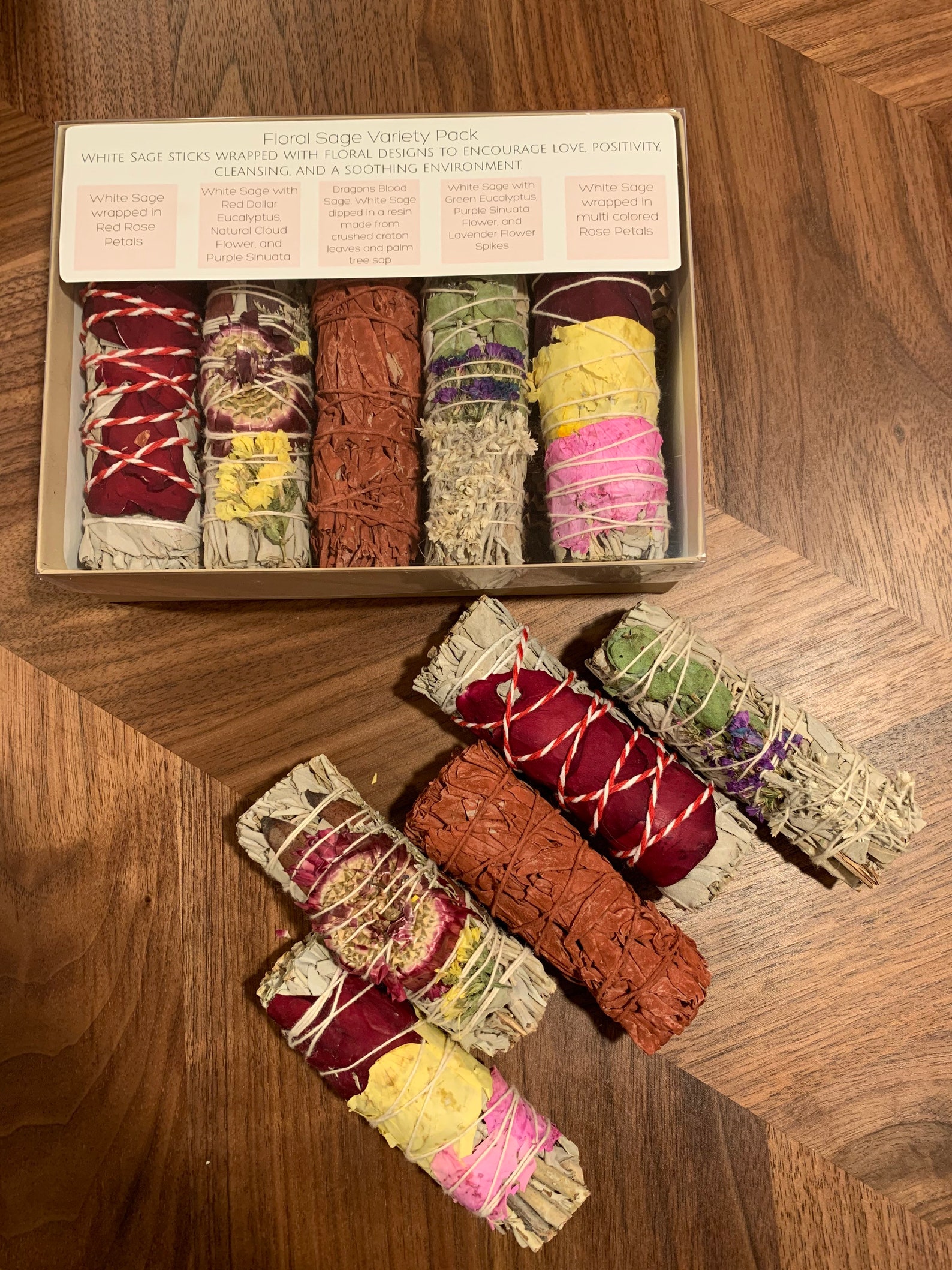 Floral Sage Gift Box - Etsy