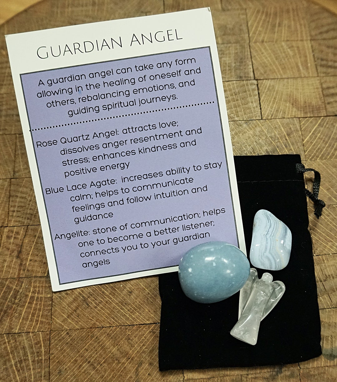 Guardian Angel Stone Collection - Etsy