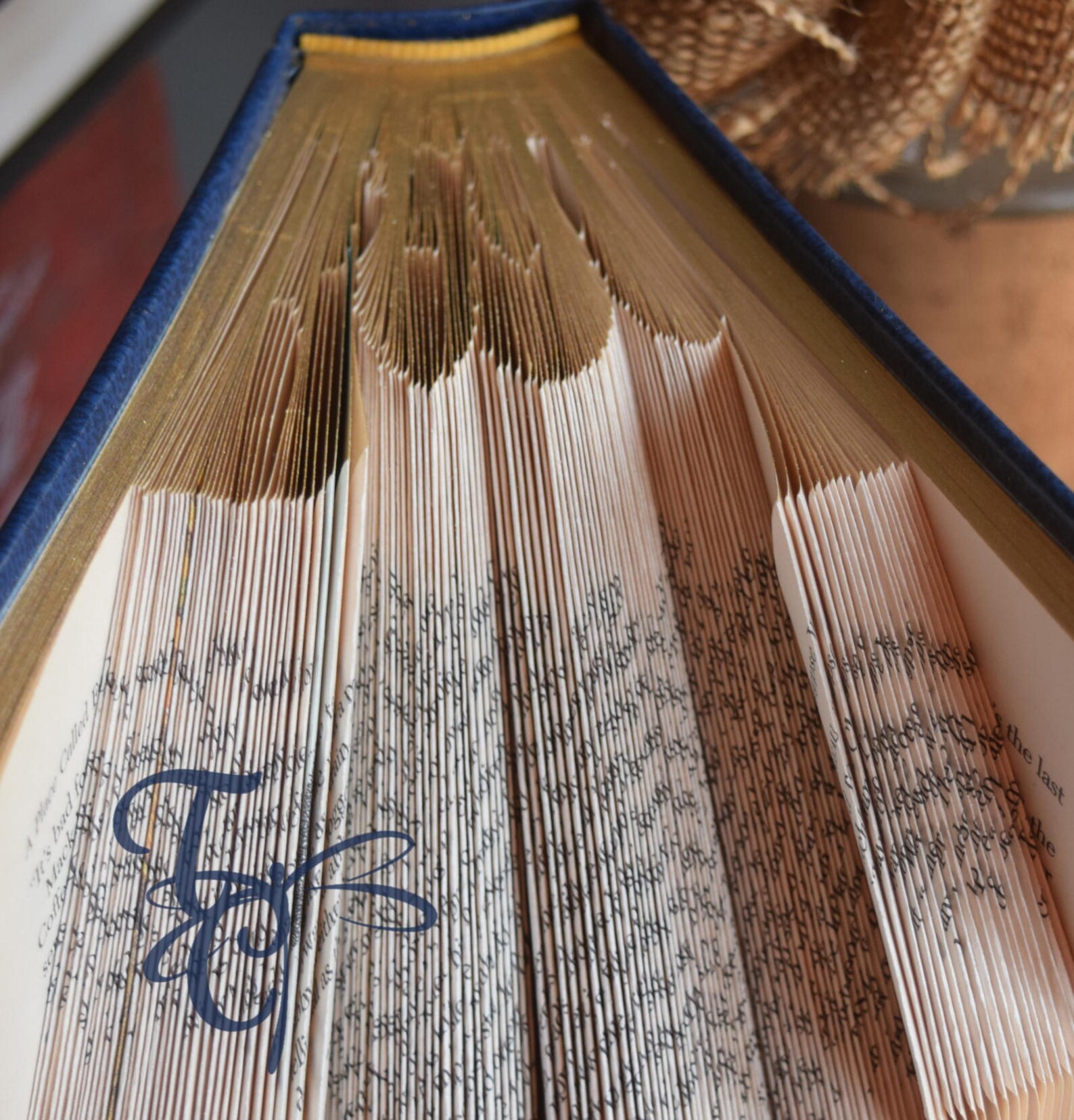 Folded Book Art - Read - Book Sculpture - Bookfolding - Unique ...