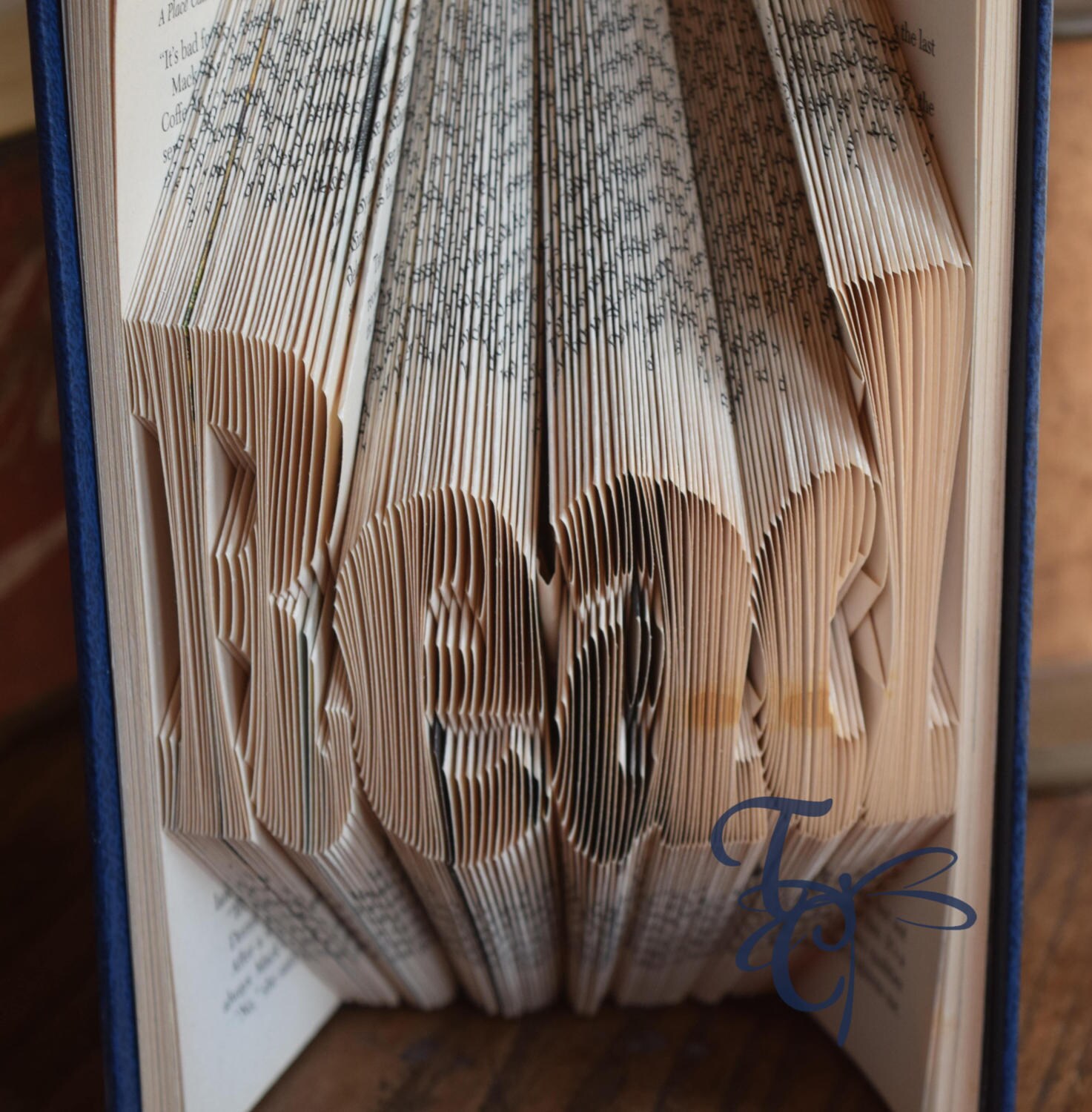 Folded Book Art Read Book Sculpture Bookfolding Unique - Etsy