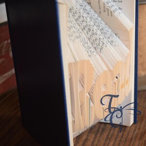 Folded Book Art Read Book Sculpture Bookfolding Unique - Etsy