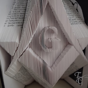 Folded Book Art - Masonic Symbol - Book Sculpture - Unique - Book ...