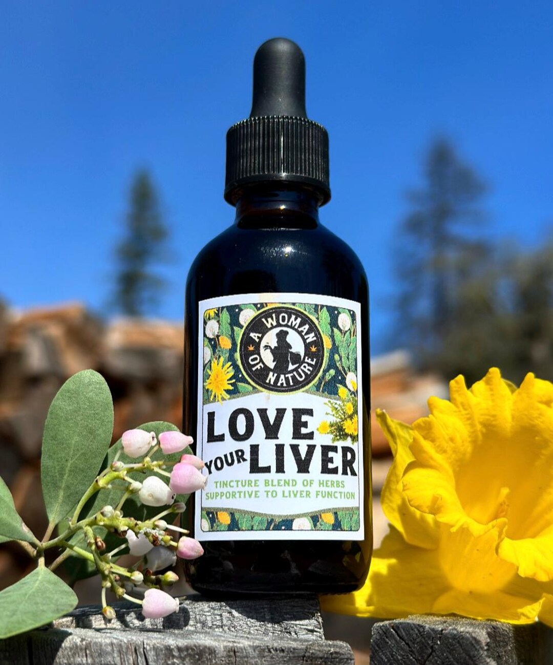 Nourishing Liver Support Tincture • Burdock, Dandelion, Yellow Dock - 2 ...