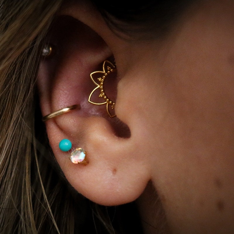 Ear Cuff Gold - Etsy