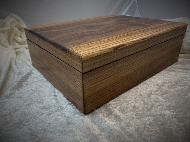 Zebrawood box,Handcrafted Keepsake Box, Memory Box, Large Wood Box ...