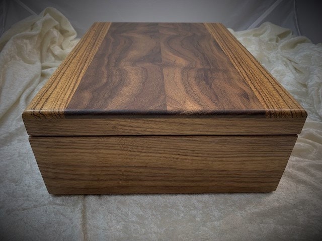 Zebrawood box,Handcrafted Keepsake Box, Memory Box, Large Wood Box ...