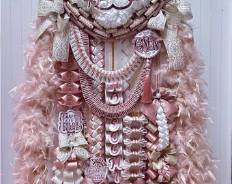 WHATABURGER Homecoming Mum - Custom, One of a Kind Triple-flower Heart ...