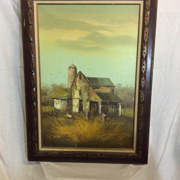 Rustic Painting - Etsy