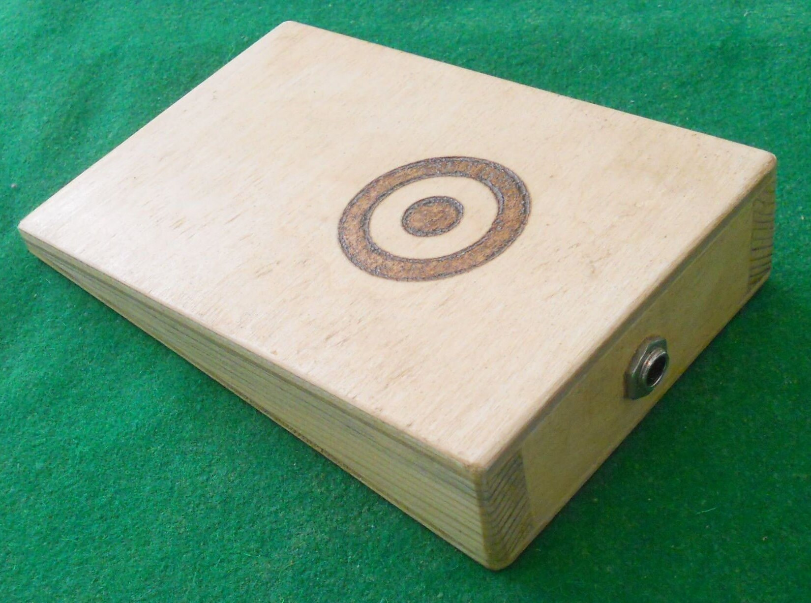 Stomp Box Foot Drum Wedge Stomper Cajon Drum Cigar Box Guitar New ...