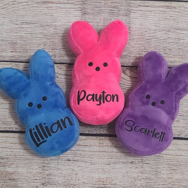 Peeps Bunny Plush - Etsy