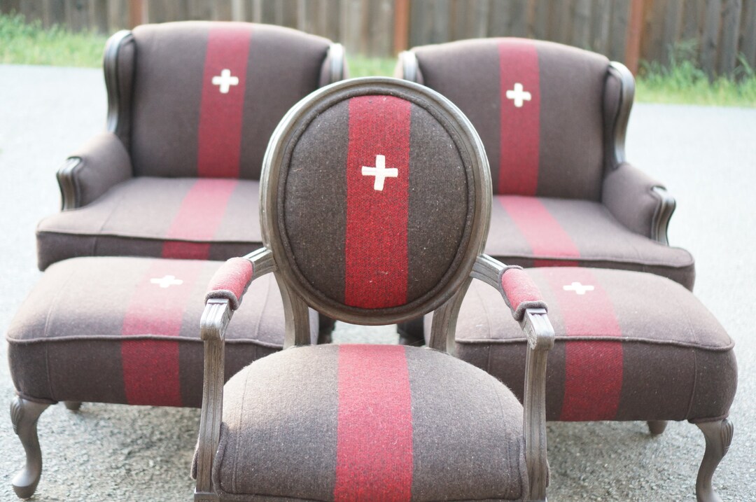 Swiss Army Living Room Set - Custom Order Only - Etsy