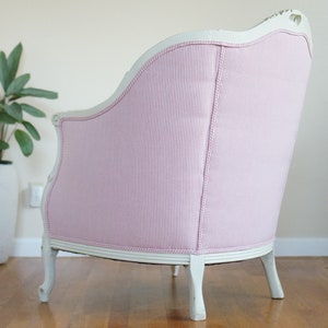 Vintage Rococo English Rose Garden Chair in Yellow/pink/green ...