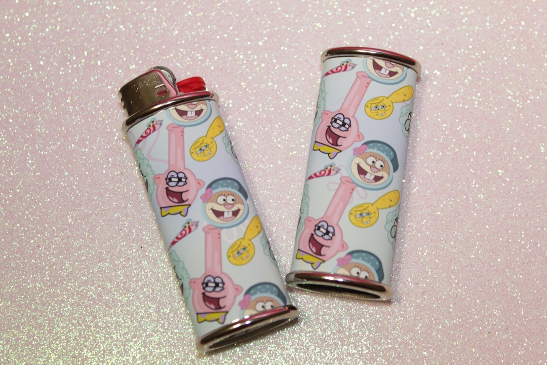 420 Cartoon Lighter, Custom Lighter Case, Smoking Accessories, Lighter ...