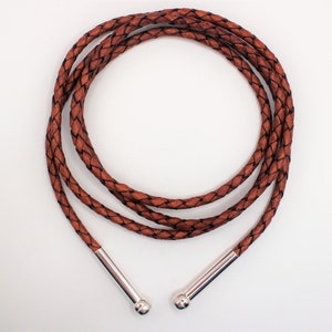 Bolo Cord Replacement With Upgrade to Sterling Silver Tips and High ...