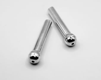 Bolo Tie End Tips One Set Available in Silver Copper Gold - Etsy